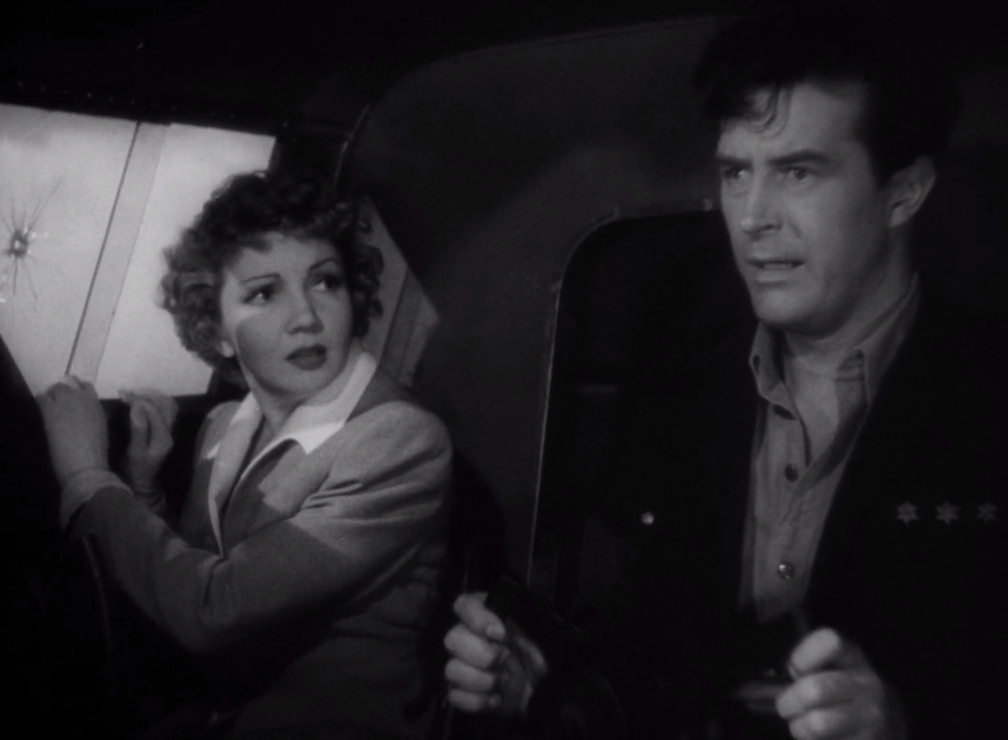 Claudette Colbert and Ray Milland