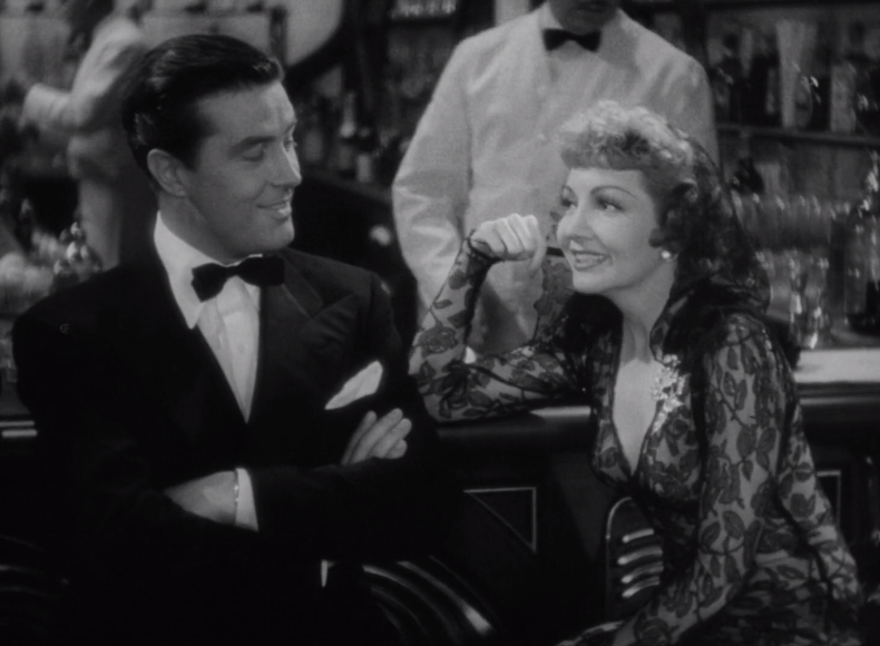 Ray Milland and Claudette Colbert