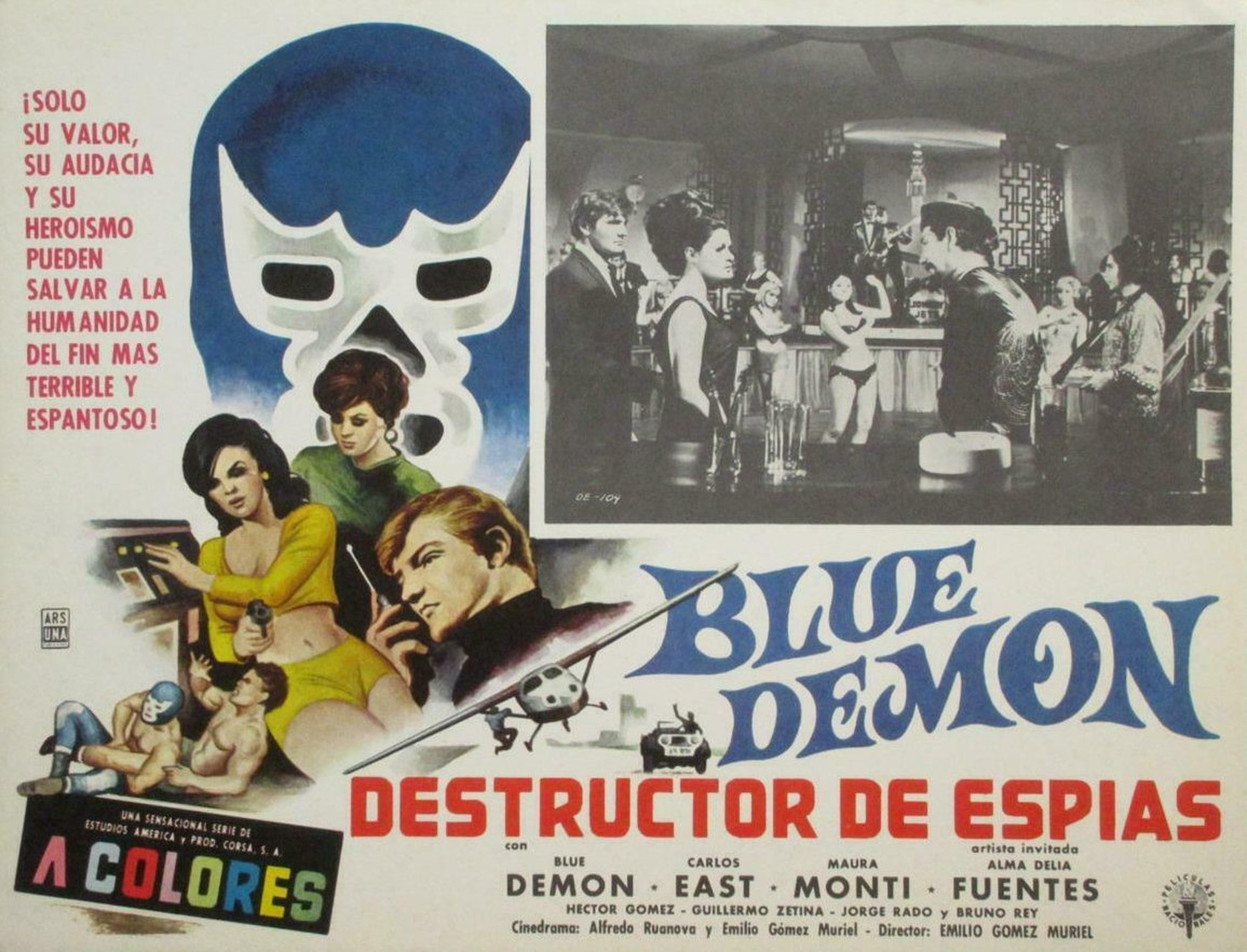 Picture of Blue Demon: Destructor of Spies