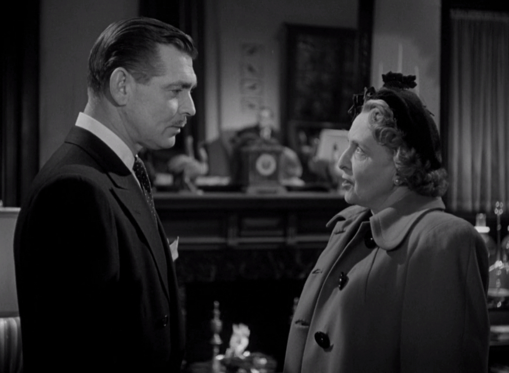 Clark Gable and Isabel Randolph