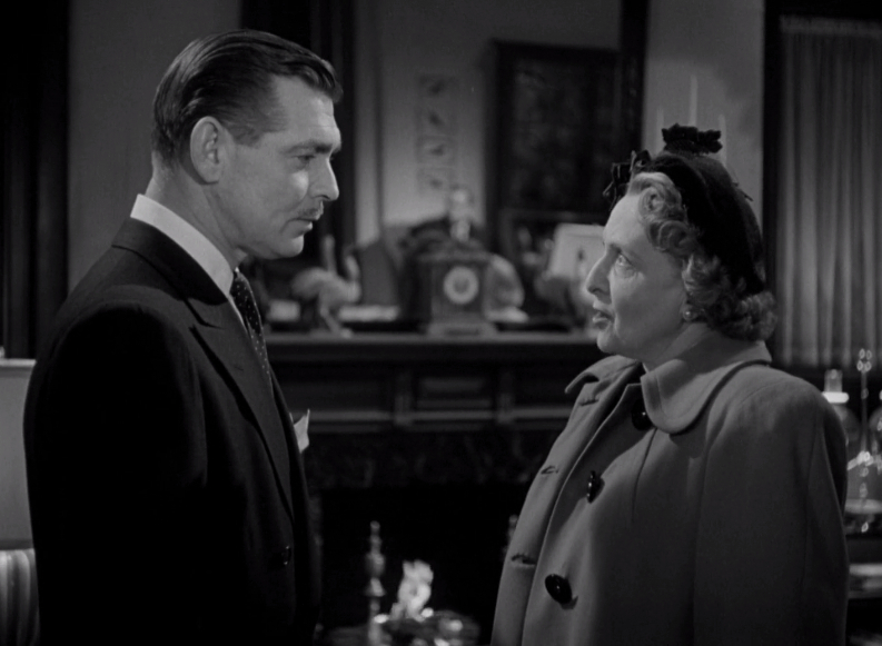 Clark Gable and Isabel Randolph