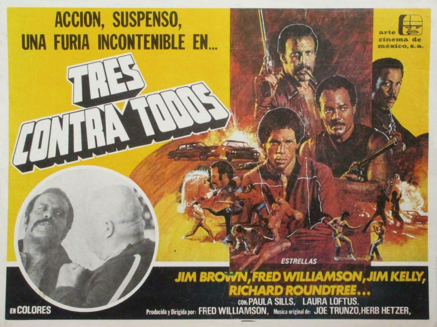 Picture of Three the Hard Way (1974)