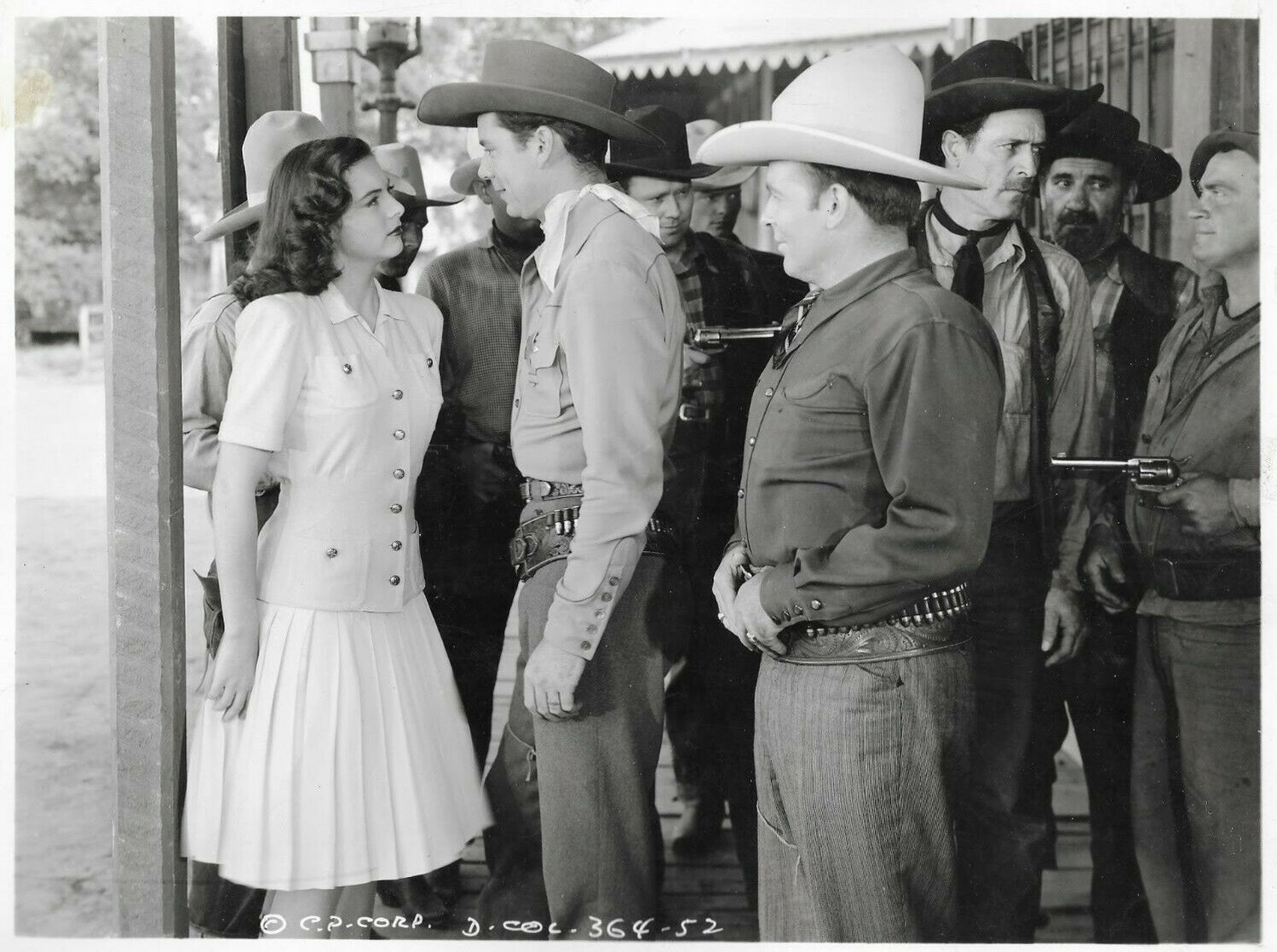 Alma Carroll, Russell Hayden, Bob Wills