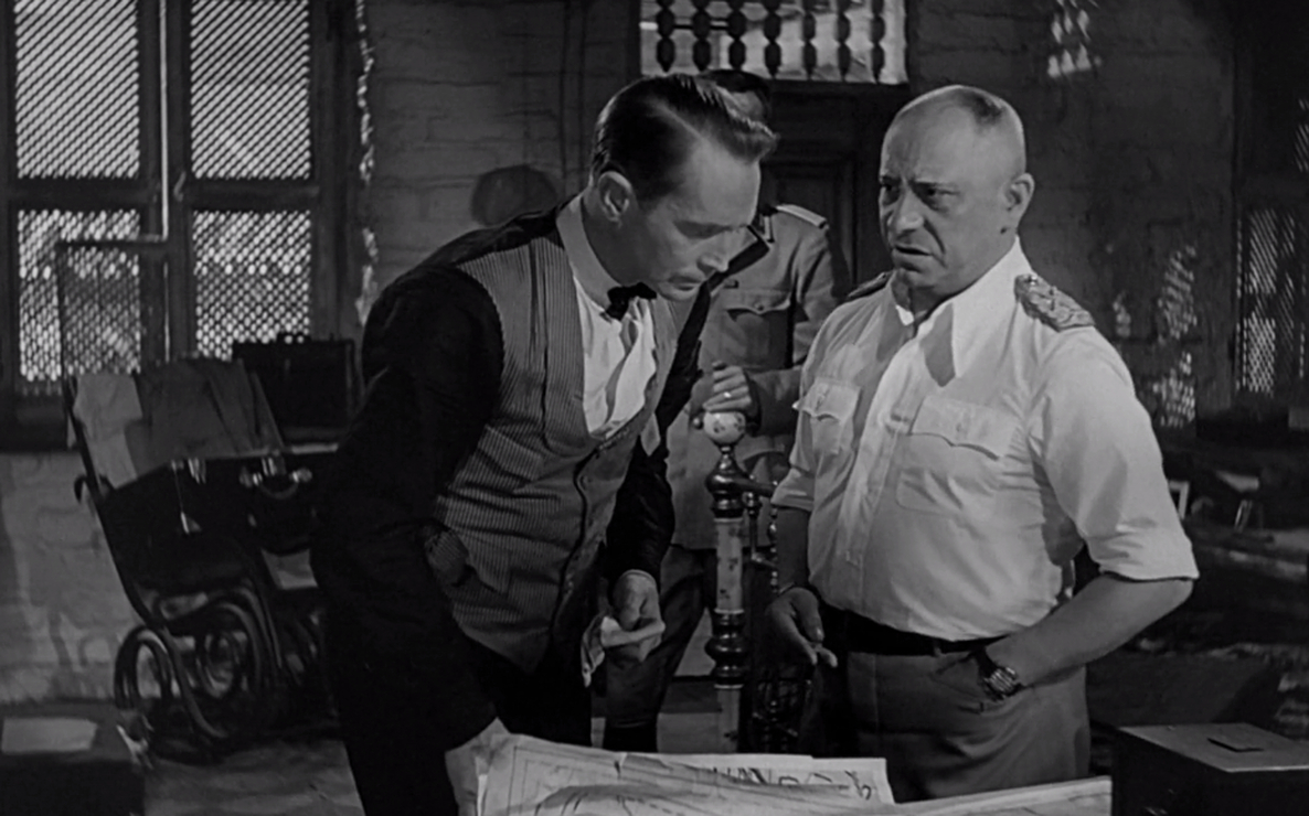 Franchot Tone and Eric von Stroheim