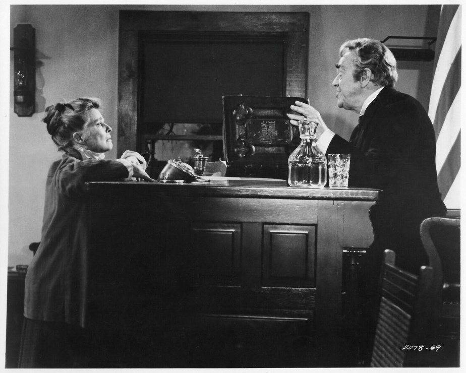 Katharine Hepburn, John McIntire