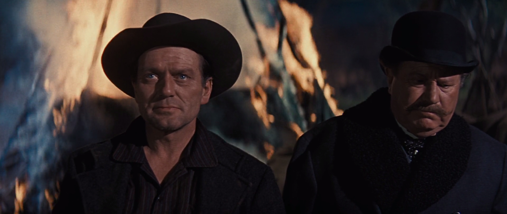 Charles McGraw and Edgar Buchanan