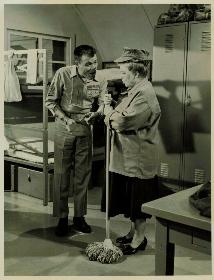 Frank Sutton, Frances Bavier