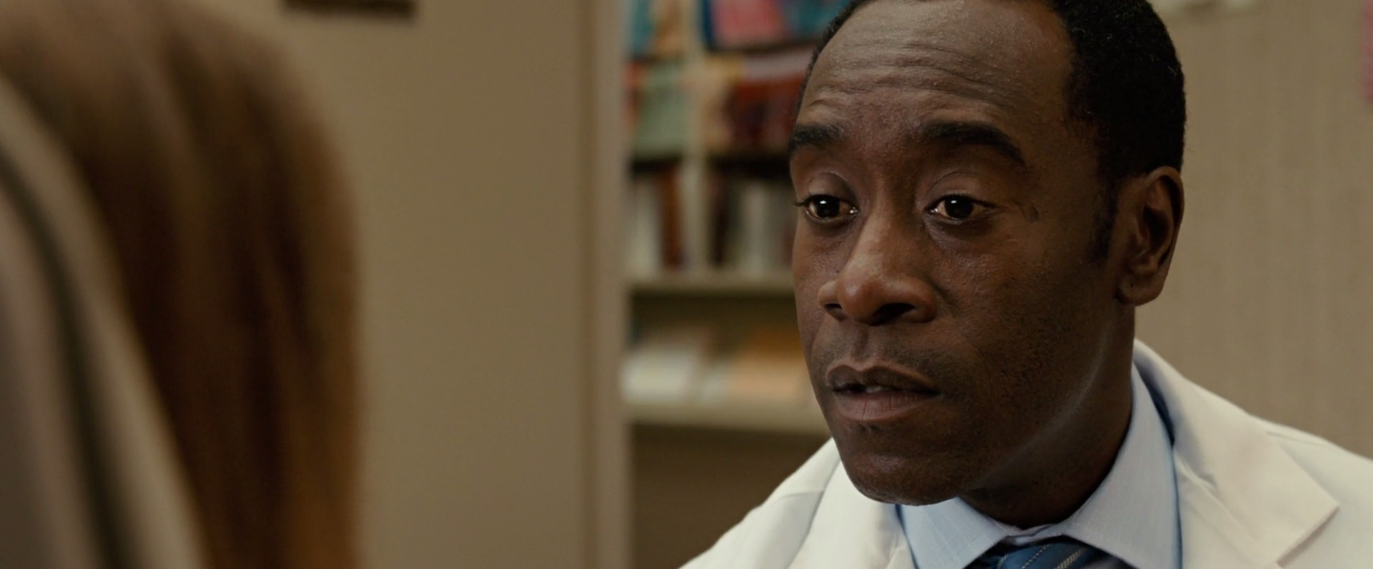 Saffron Burrows and Don Cheadle