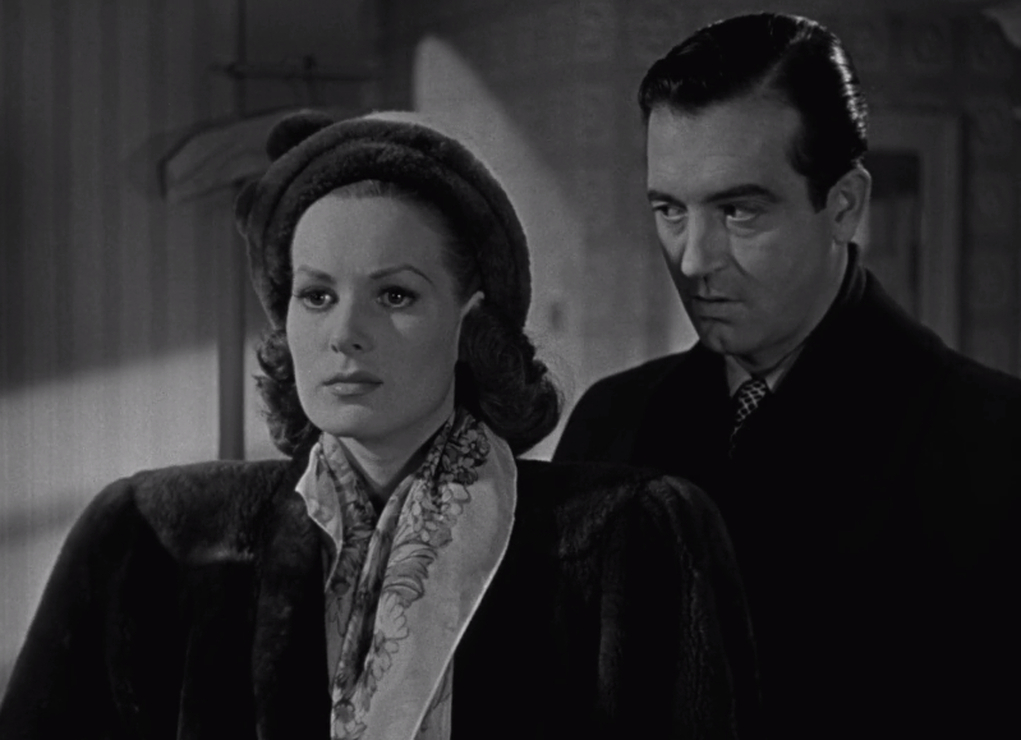 Maureen O'Hara and John Payne