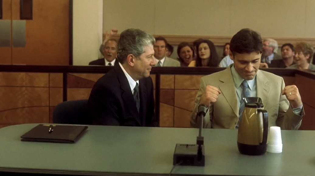 Peter Riegert and Steven Bauer