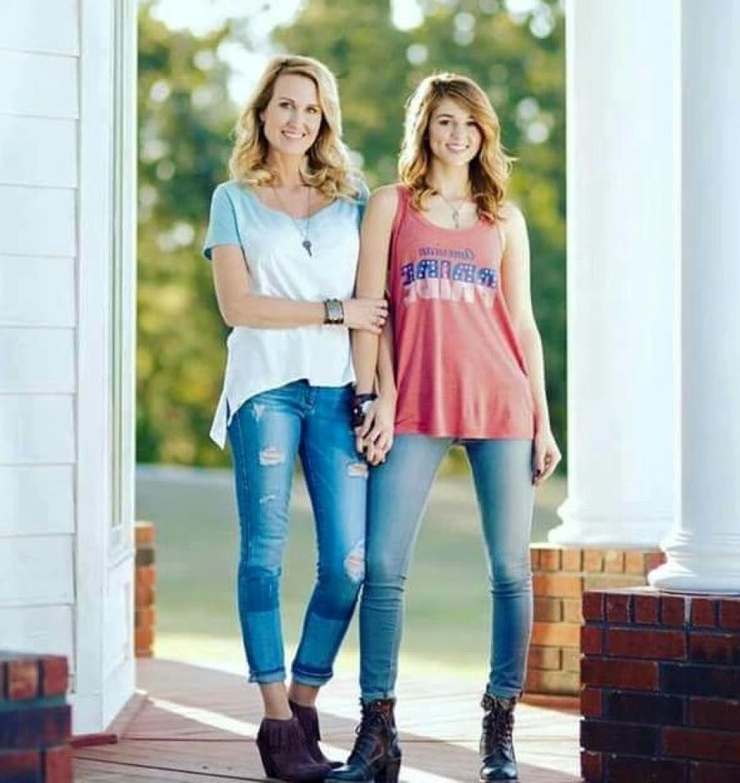 Korie Robertson & daughter Sadie