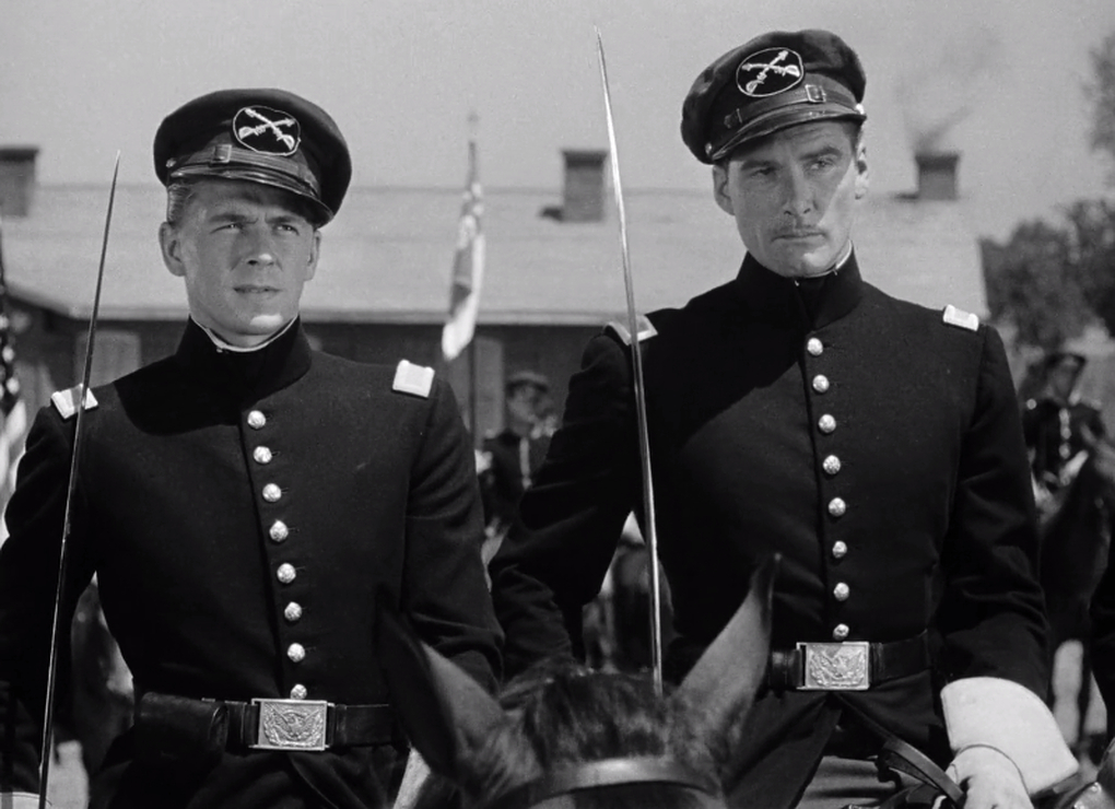 Ronald Reagan and Errol Flynn