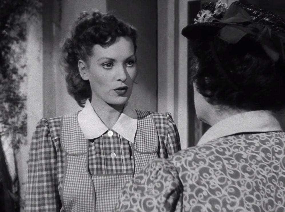 Maureen O'Hara and Minerva Urecal