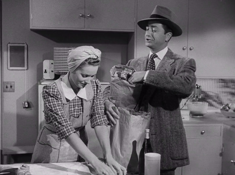 Maureen O'Hara and Robert Young