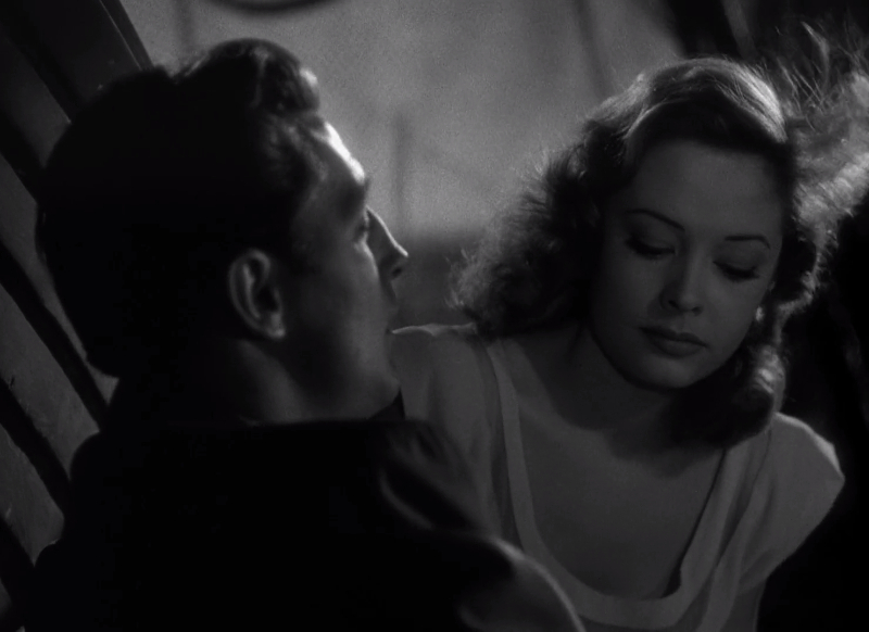 Robert Mitchum and Jane Greer