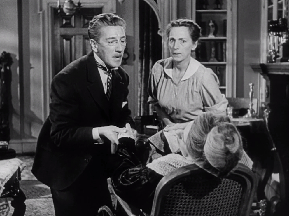 Richard Haydn, Ellen Lowe and Josephine Whittell