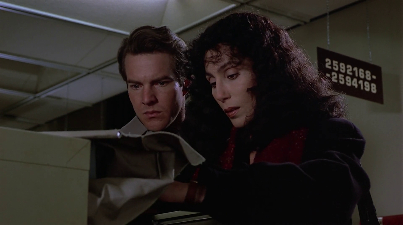 Dennis Quaid and Cher