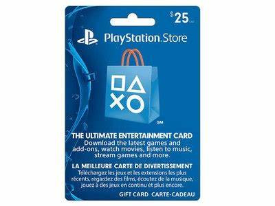 Playstation Store Card $25