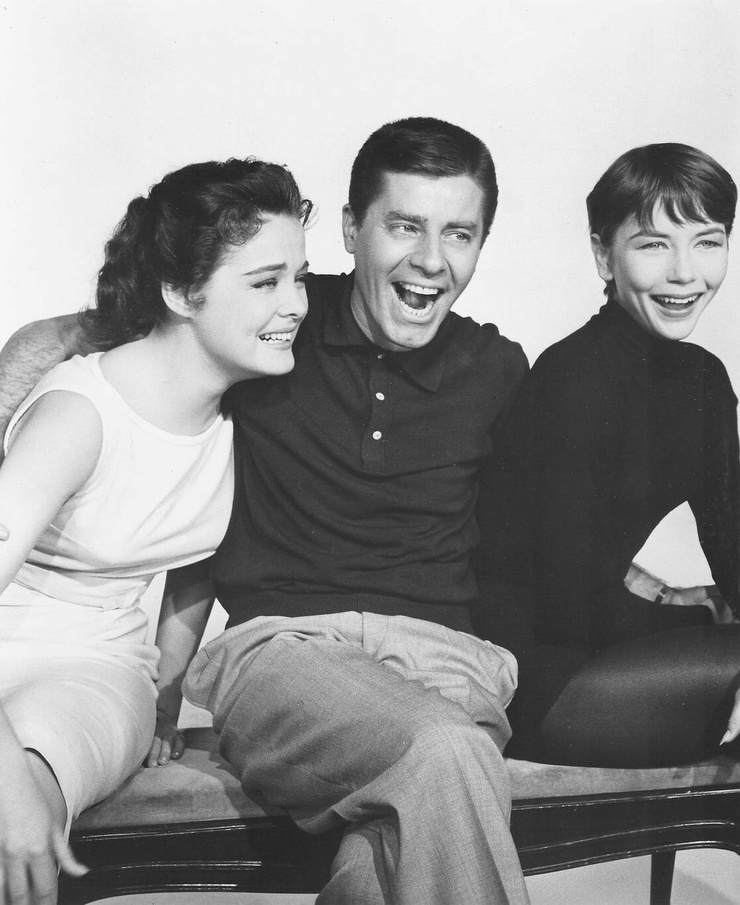 Joan Blackman, Jerry Lewis, Barbara Bostock