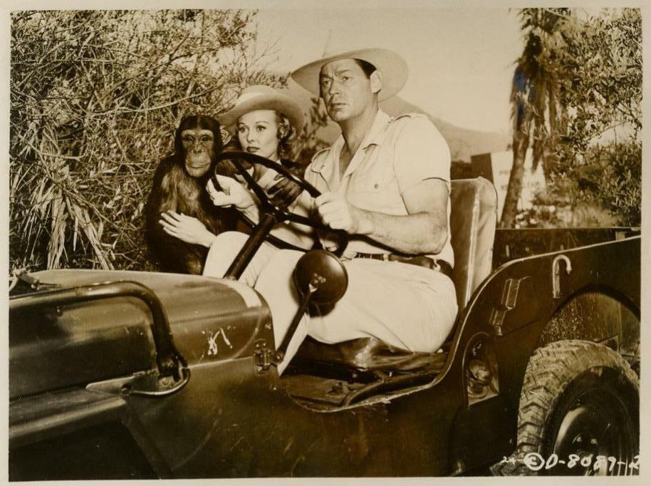 Angela Stevens, Johnny Weissmuller
