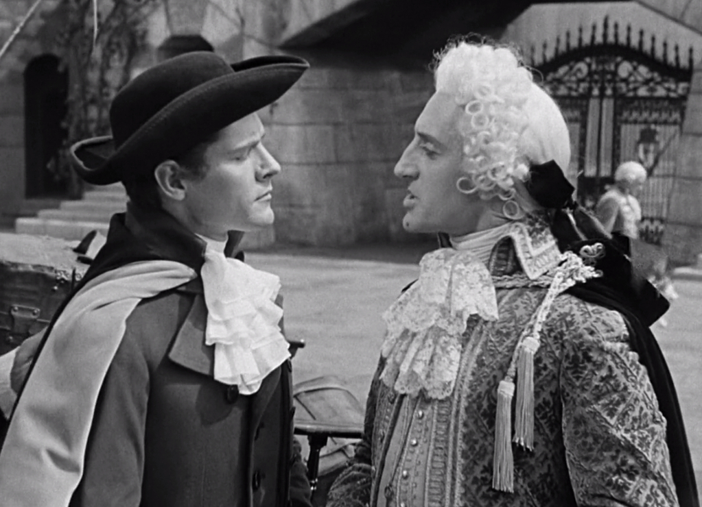 Donald Woods and Basil Rathbone