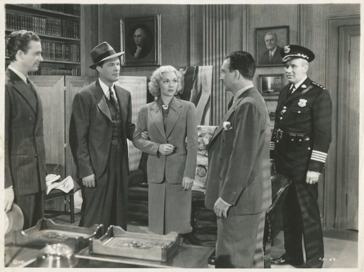 Wayne Morris, Jane Wyman