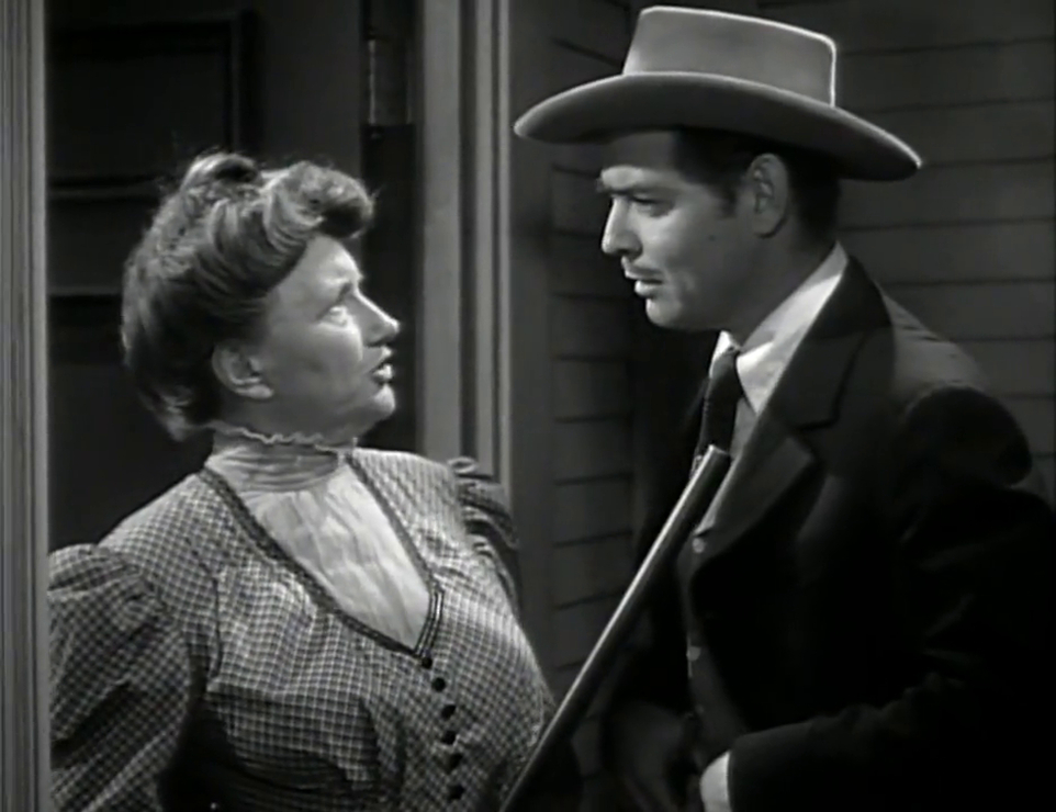 Marjorie Main and Clark Gable