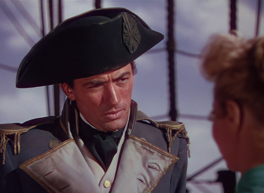 Gregory Peck and Virginia Mayo