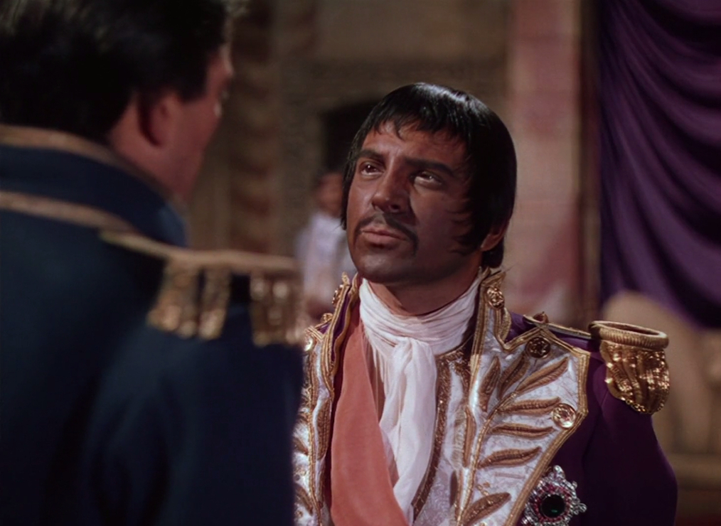 Gregory Peck and Alec Mango