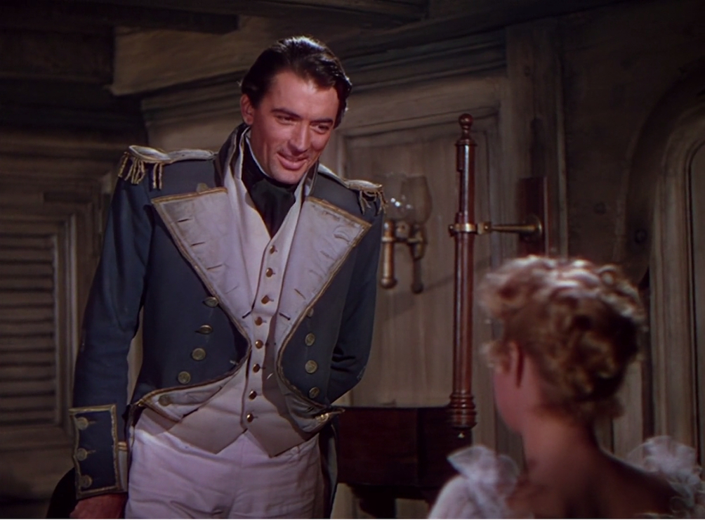 Gregory Peck and Virginia Mayo