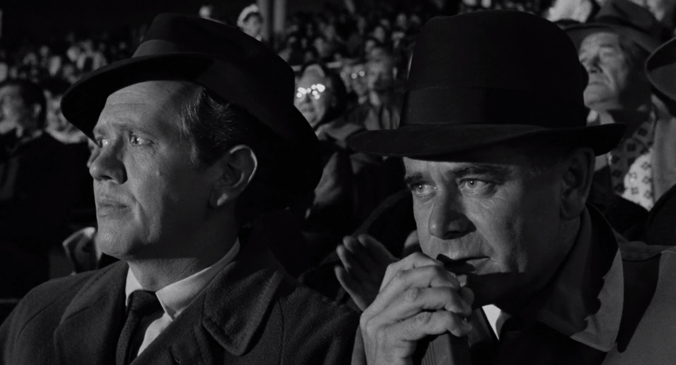 Roy Poole and Glenn Ford