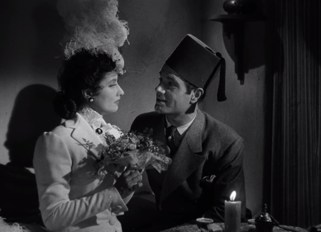 Merle Oberon and Charles Korvin