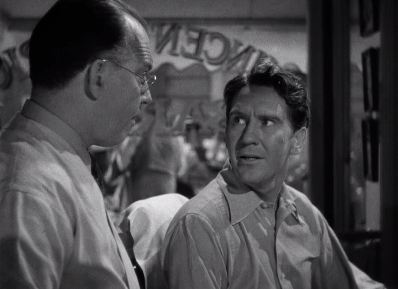 Milton Kebbee and Burgess Meredith