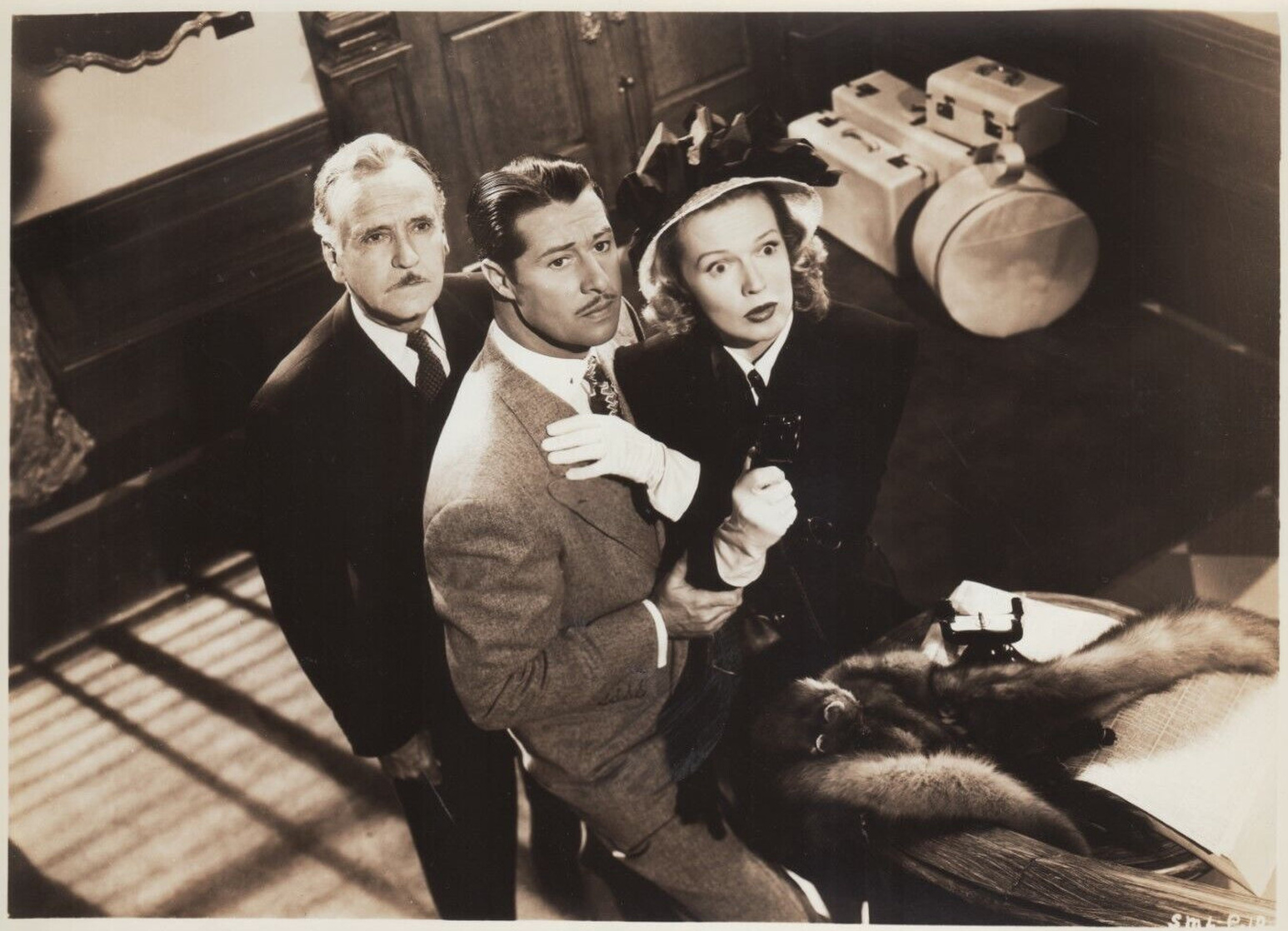 Ralph Morgan, Don Ameche, Rita Johnson