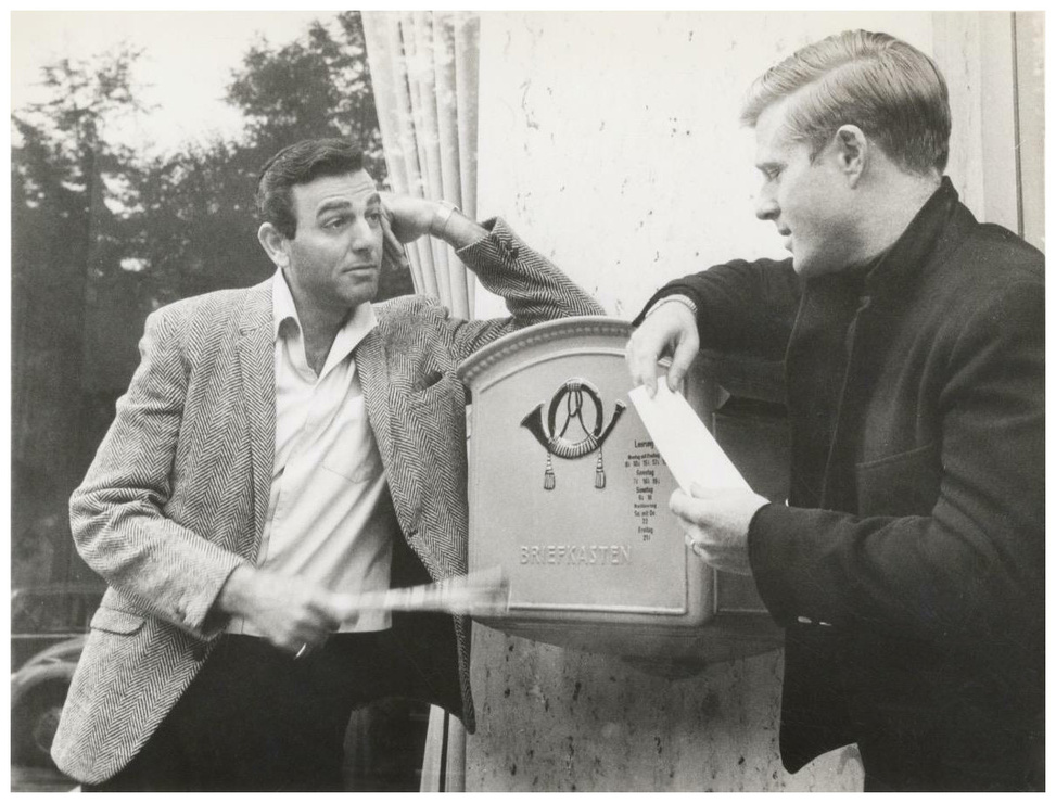 Mike Connors, Robert Redford