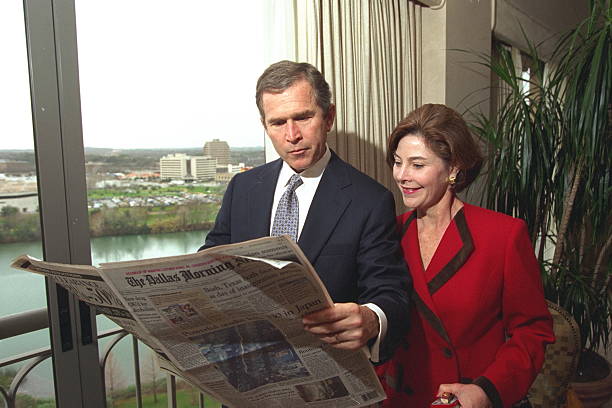 George W. Bush, Laura Bush