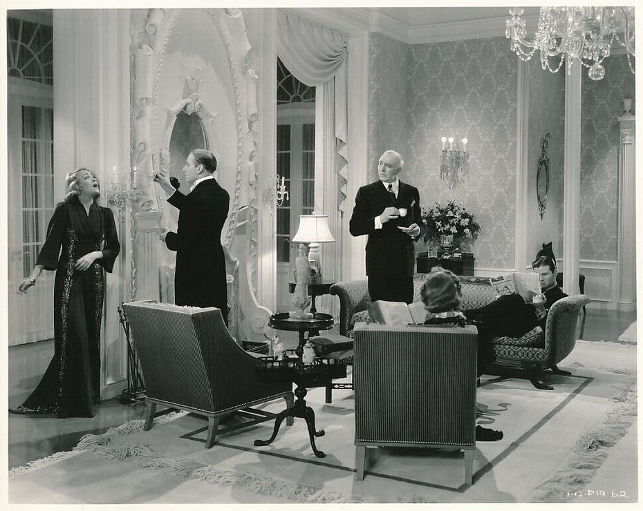 Constance Bennett, Alan Mowbray, Clarence Kolb