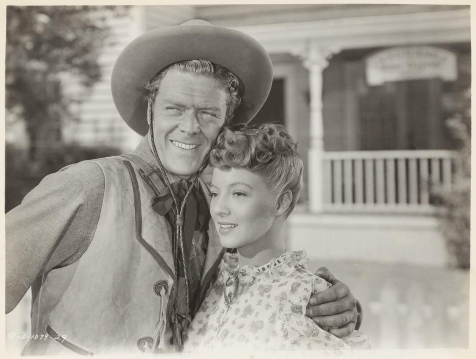 Willard Parker, Evelyn Keyes