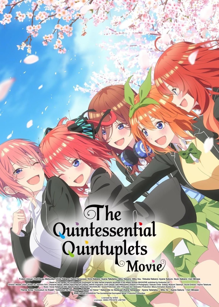 The Quintessential Quintuplets Movie image