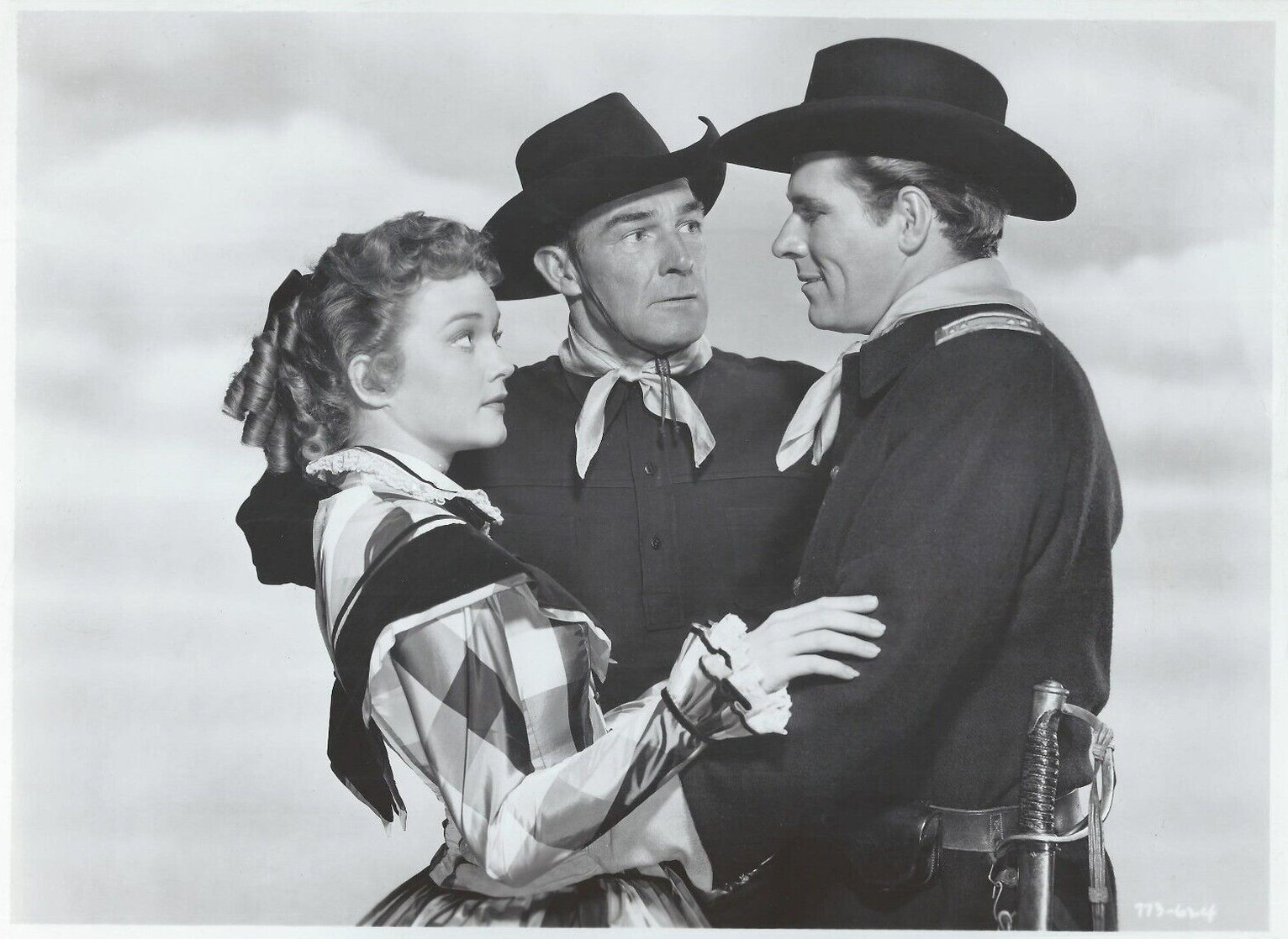 Patrice Wymore, Randolph Scott, Philip Carey
