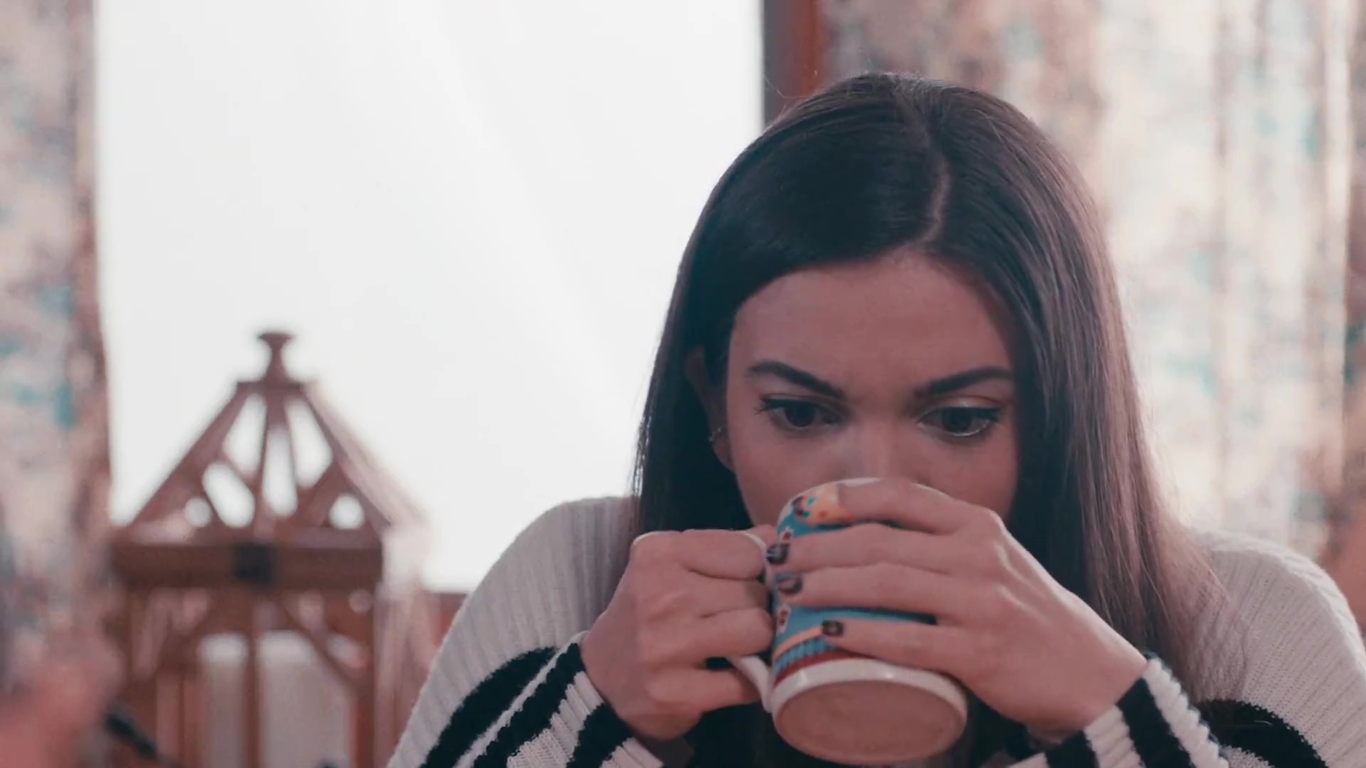 Lauren LaVera as Sienna in Terrifier 2