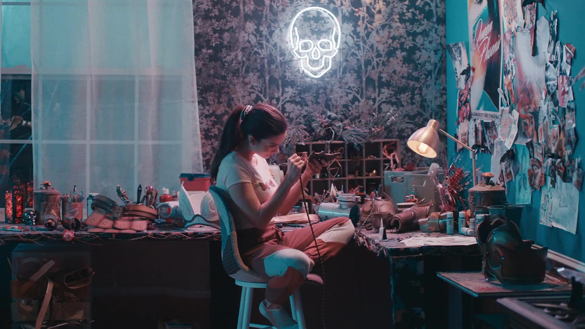 Lauren LaVera as Sienna in Terrifier 2