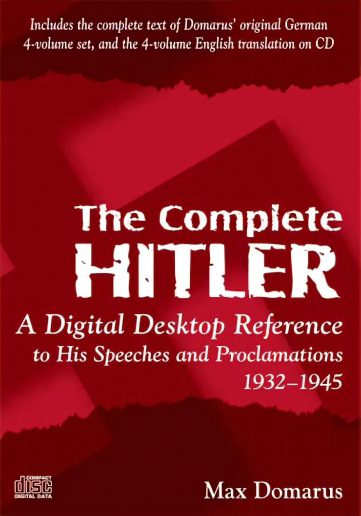 Picture of Complete Hitler: A Digital Desktop Reference to His Speeches ...