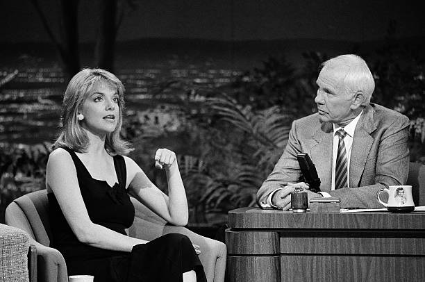 Teresa Ganzel, Johnny Carson