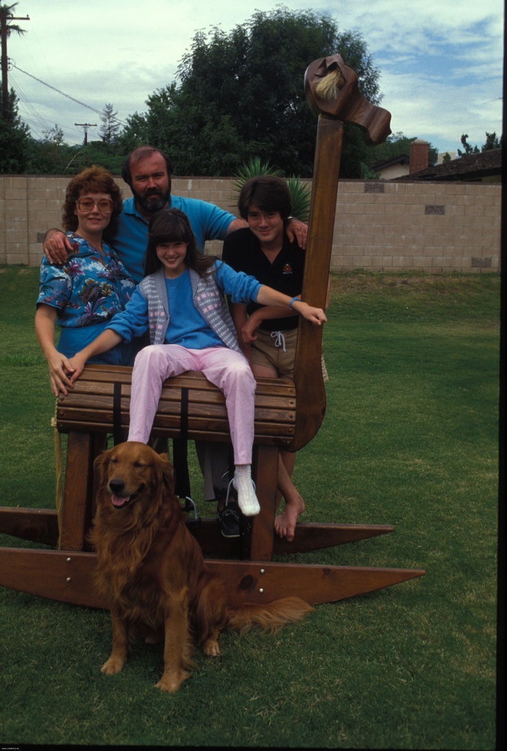 1984 Doherty family by Peggy Kahana