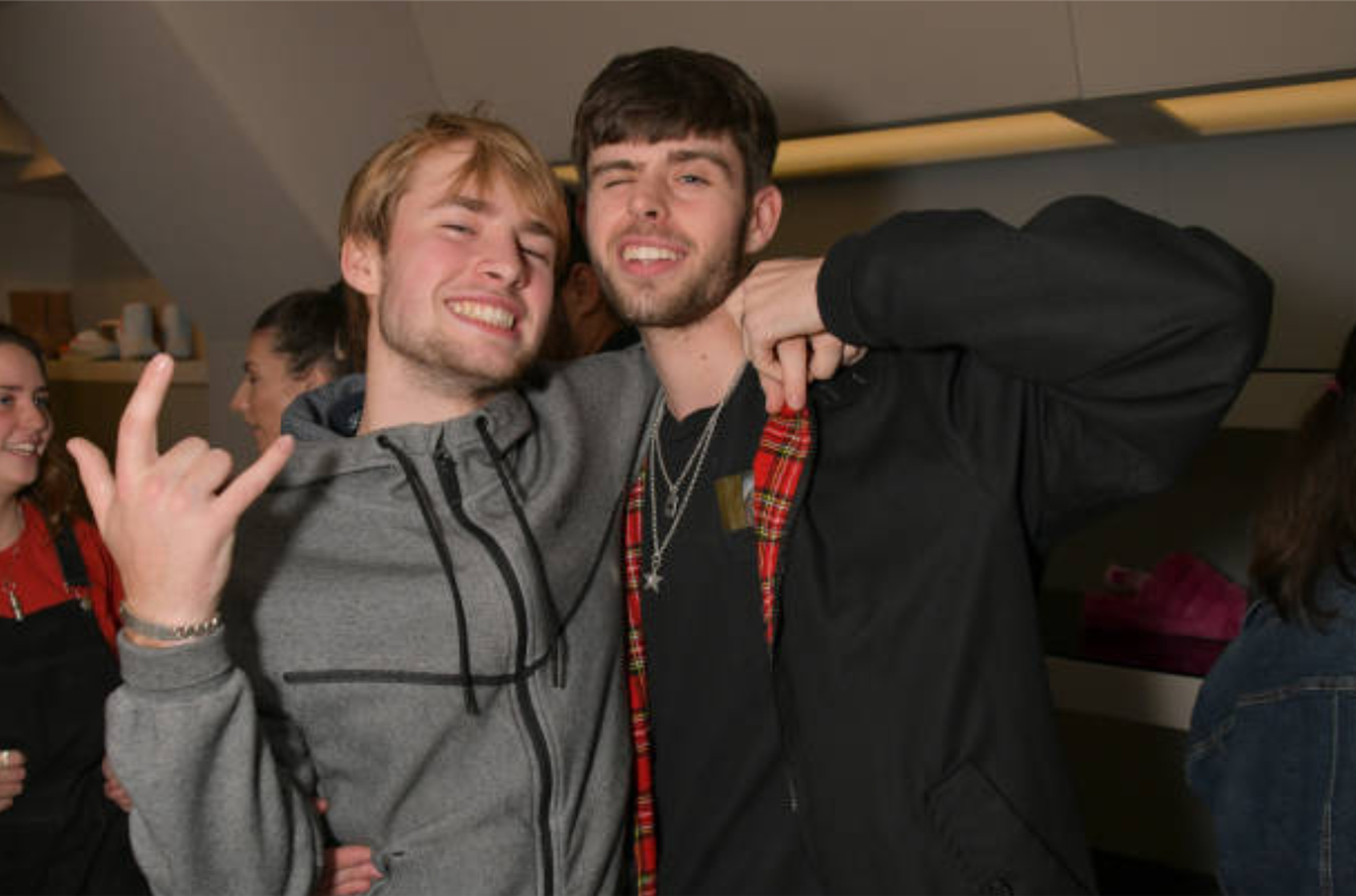 Sept 2, 2019 Sonny and Louis Starkey attend the UG