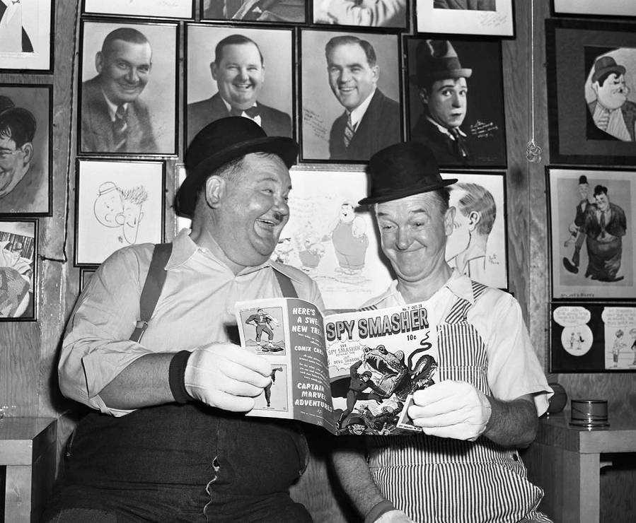 Picture of Stan Laurel; Oliver Hardy