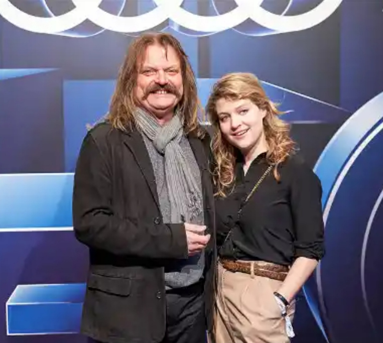 Leslie Mandoki and daughter Lara