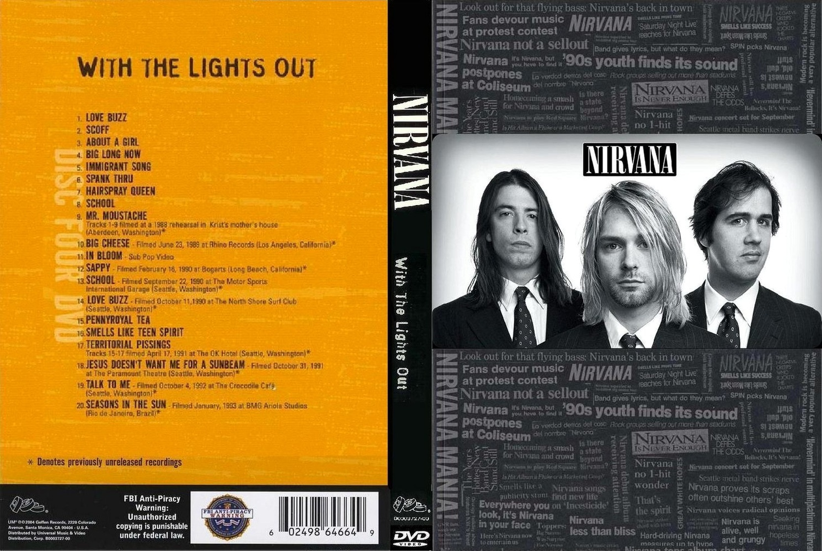 Picture of Nirvana: With the Lights Out