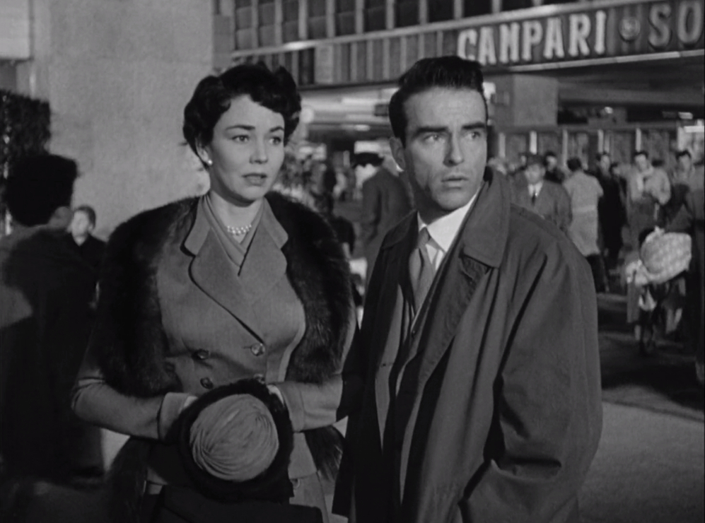Jennifer Jones and Montgomery Clift